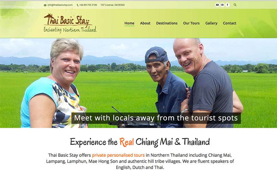 Tour Guides | Private Tour Guide in Chiang Mai, Thailand | Thai Basic Stay